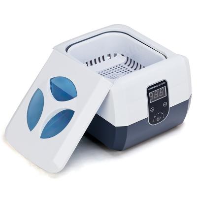 China 1.3 Liter Professional Ultrasonic Cleaner 60W Jewelry Ultrasonic Cleaner 40kHz for sale