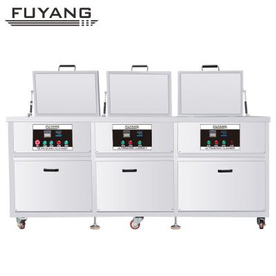 China 96L Ultrasonic Washer Machine 1500W Ultrasonic Filter Cleaning Machine Incorporating Three Tanks for sale