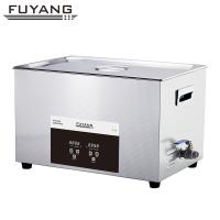 China Stainless Steel Digital Heated Ultrasonic Cleaner 60w - 600w Super Sonic Cleaner for sale