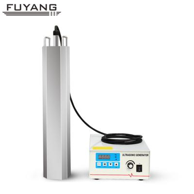 China 40kHz Ultrasonic Cleaner Generator Four Sided Immersible Ultrasonic Cleaning Transducer 600W for sale