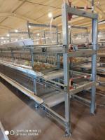 China Stacked broiler cage for sale