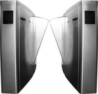 China Subway Station IP54 RS485 SUS304 Bridge Oval Smart automatic Intelligence Flap gate barrie for sale