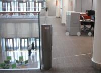 China Motorized glass wing gates for sale