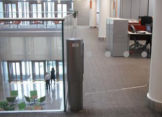 China Motorized glass wing gates for sale