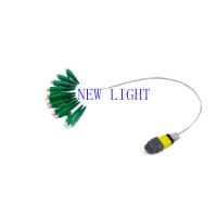 China 12 Core 3.0mm MPO Patch Cord with 0.9mm Cable Diameter for Data Center Connectivity for sale