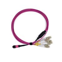 China 8/12/16/24 Fibers MPO MTP Trunk Cable with 3.0mm Diameter and 10/40/100Gbps Support for High Density Data Centers for sale