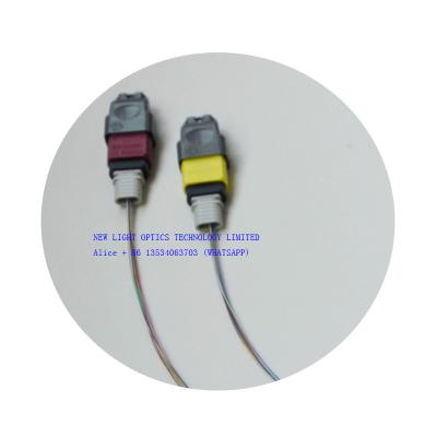 China 24 Fibers MPO MTP Cable with LSZH Jacket and OM4 Multimode Strands for High-Speed Data Centers for sale