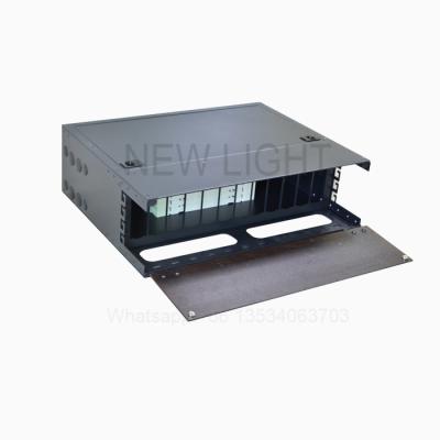 China 19 Inch 24 Port SC Connector Fiber Optic Patch Panel for Fiber Distribution Box and ODF for sale
