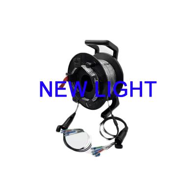 China Reliable 2 Fiber Multimode Optical Fiber Patch Cord with ≤0.2dB Insertion Loss for sale