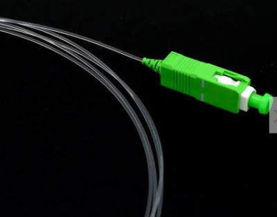 China Transparent 250mm Cable Diameter Singlemode Optical Fiber Patch Cord for High-Speed Data Transmission for sale