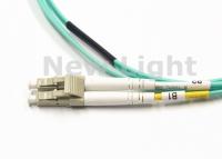 China Green 1 Meter LC-LC Single Mode Optical Fiber Patch Cord High-Speed Network Connections for sale