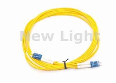 China LC to LC Single Mode Fiber Patch Cable with 2.0mm Diameter and Good Exchangeability for sale