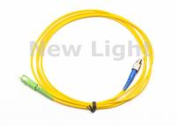 China 1 Meter SC-FC Single Mode Optical Fiber Patch Cord for Active Device Termination for sale