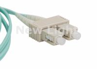 China 3 Meter LC-SC Multimode Duplex Optical Fiber Patch Cord 2.0mm High-Speed Data Transmission for sale