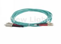 China LC to SC Duplex Fiber Optic Patch Cord 50/125 Multimode with Good Durability for sale