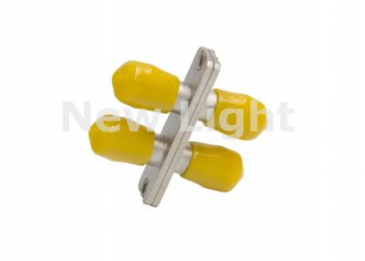China ST Multimode Duplex Metal Fiber Optic Adapter with Low Insertion Loss for Data Processing Networks for sale