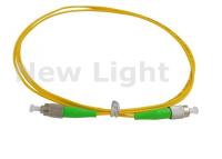 China FC-FC Connector 2.0mm Diameter APC Polish Optical Fiber Patch Cord for High-Speed Data Transmission for sale