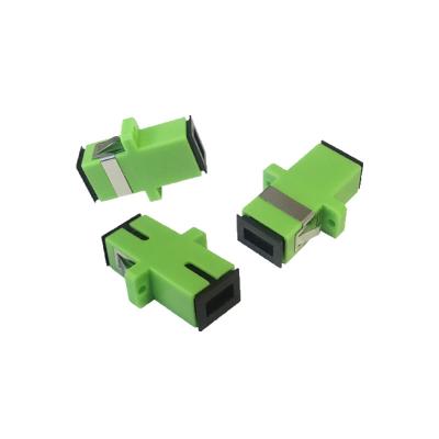 China Simplex Fiber Count SC-Type Fiber Optic Adapter with Zirconia Ceramic Sleeve and Customized Length for sale