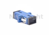 China Blue Color SC Singlemode Simplex Fiber Optic Adapter for Fiber To The Home for sale