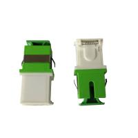 China SC-SC Fiber Optic Adapter with Zirconia Ceramic Sleeve for Simplex Fiber Count and UPC APC Polish Method for sale