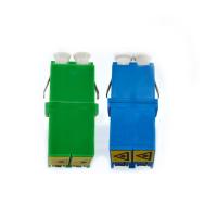 China SC-SC Fiber Optic Adapter with Zirconia Ceramic Sleeve and Auto Shutter for Secure Connections for sale