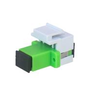 China SC-SC Structure Fiber Optic Adapter with In Flange Design and UPC APC Polish for Secure Connectivity for sale