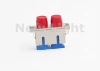 China Duplex SC-FC Fiber Optic Adapter with Hybrid Metal Material and ROHS Certification for FTTH Applications for sale