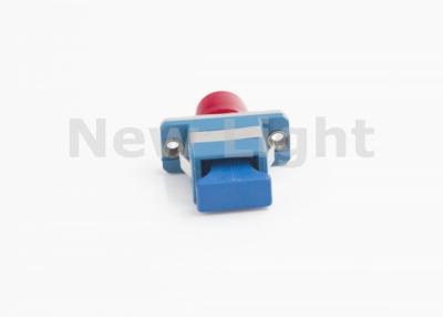 China SC-FC Single Mode Plastic Fiber Optic Adapter for Optical Distribution Frame and Communication Devices for sale