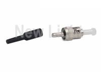China 0.9mm Multimode ST Fiber Optic Connector for Local Area Networks with ROHS Compliance for sale