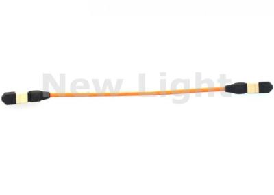 China MPO Fiber Optic Patch Cord 50/125um OM2 Single Mode for CATV Application for sale