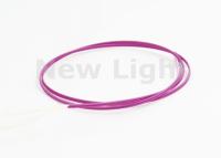 China Single Mode Duplex Fiber Optic Patch Cable with 3.0mm Outer Diameter and Purple Color for Indoor Use for sale