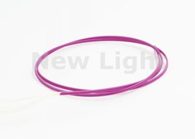 China Single Mode Duplex Fiber Optic Patch Cable with 3.0mm Outer Diameter and Purple Color for Indoor Use for sale