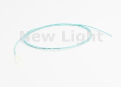 China Simplex Single Mode Fiber Optic Patch Cord with 0.9mm Outer Diameter and Green Color for Telecommunication for sale