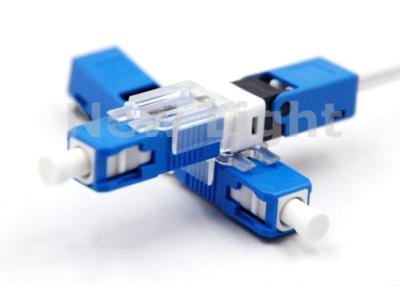 China Embedded Type Fiber Optic Fast Connector with 3.0mm and 2.0mm Cable for FTTH Outlets with 125μm Fiber Diameter for sale
