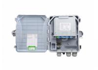 China 8 Core FTTH Termination Box with IP65 Protection for Wall Mountable Fiber Optic Assembly for sale