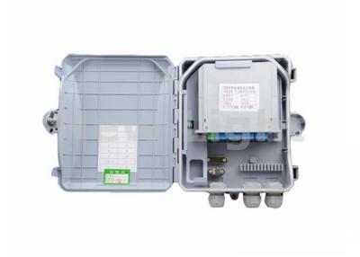China 8 Core FTTH Termination Box with IP65 Protection for Wall Mountable Fiber Optic Assembly for sale