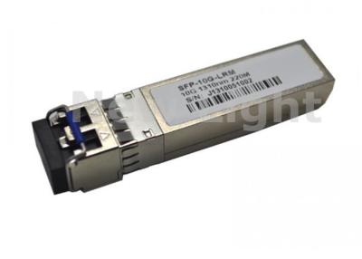 China SFP-10G-LRM Multimode Fiber Optic Transceiver with 10G Data Rate 1310nm Wavelength and DDM Function for sale