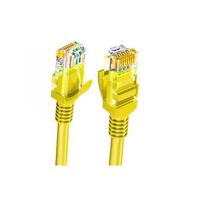 China Cat6a Double Shielding UTP Patch Cord with 25AWG Bare Copper and Gold Plated Connectors for sale