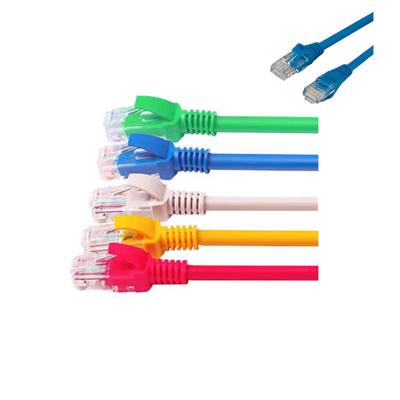 China Cat6 Ethernet Network Patch Cable with 4P/6P/8P Conductors and Cat5e/Cat6a Compatibility for sale