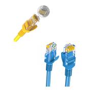 China Gold Plated Double Shielded UL Certified Cat6 Patch Cord and Network Cable for sale