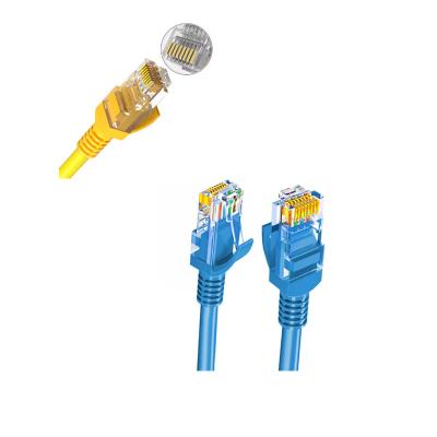 China Gold Plated Double Shielded UL Certified Cat6 Patch Cord and Network Cable for sale