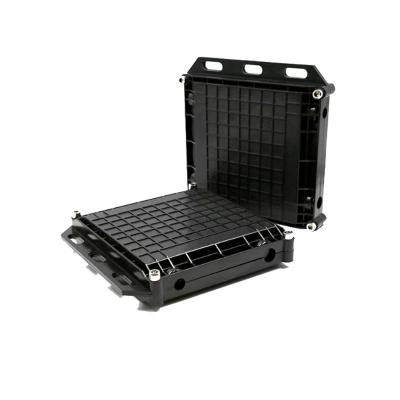 China Lock Panel Pressure Seal Fiber Optic Splice Closure for 6-48 Core Capacity with 8-20MM Cable Diameter for sale