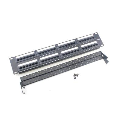 China Pre Terminated RJ45 Patch Panel with 110/Krone IDC Termination and Secure Shielding for Reliable Network Connections for sale