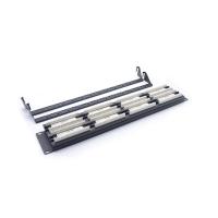 China 1U Height Rack-mountable RJ45 Patch Panel Compatible with Cat5e Cat6 Cat6a Cat7 Ethernet Connections for sale