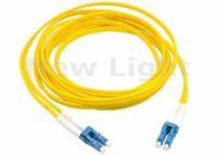 China Single Mode LC-LC Fiber Jumper Cable with 2.0mm Diameter and UPC Polish for High-Speed Data Transmission for sale