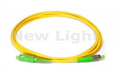 China 3M SC-FC Fiber Optic Patch Cord 2.0mm Diameter Low Insertion Loss Jumper Cable for FTTH Applications for sale