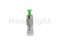 China FC APC 10dB Fiber Optic Attenuator for Optical Power Equalization with Green Color for sale