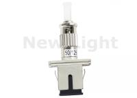 China Good Reusability ST-SC Fiber Optic Adapter with Low Insertion Loss and High Temperature Tolerance Flange Coupling for sale