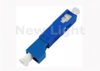 China Single Mode SC-LC Fiber Optic Adapter with Turn Round Square Flange and Low Insertion Loss for sale
