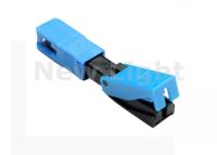China SC Fiber Optic Fast Connector with Insert Loss ≤ 0.15dB Installation < 1 Minute and Field Installable for FTTH Projects for sale